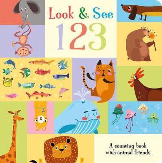 Look & See 123, Amber Lily | 9781789585292 | Boeken | bol