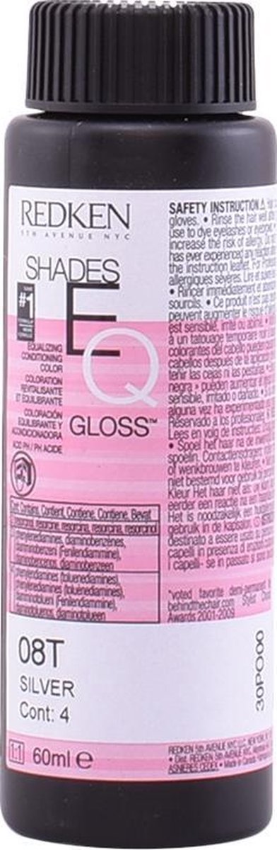 Redken Shades EQ - 08T Silver - 60 ml | bol.com