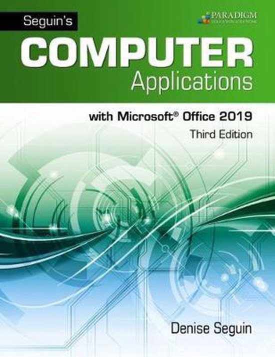 Computer Applications with Microsoft Office 365, 2019 | 9780763887544 ...