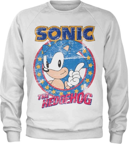 Sonic The Hedgehog Sweater/trui -XL- Wit | bol