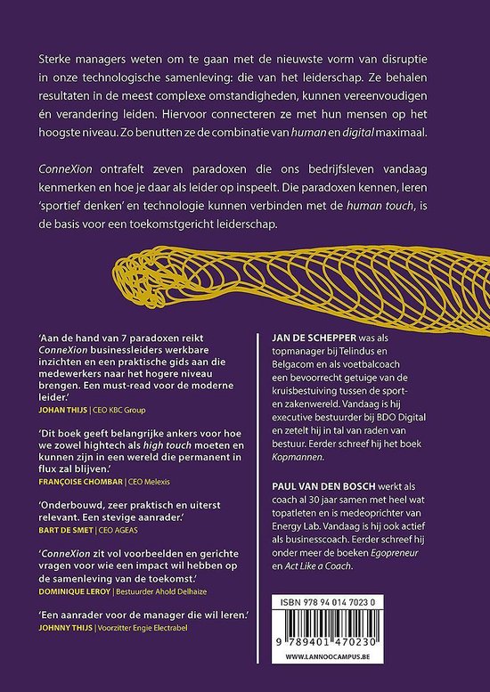 ConneXion | 9789401470230 | Jan de Schepper | Boeken | bol
