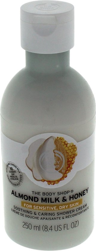 The Body Shop Almond Milk & Honey Shower cream Vrouwen Lichaam Amandel ...