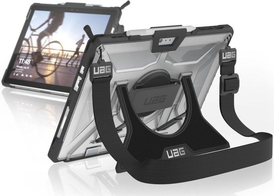 UAG Plasma Microsoft Surface Pro 4 Case Met Schouderband - Zilver | bol