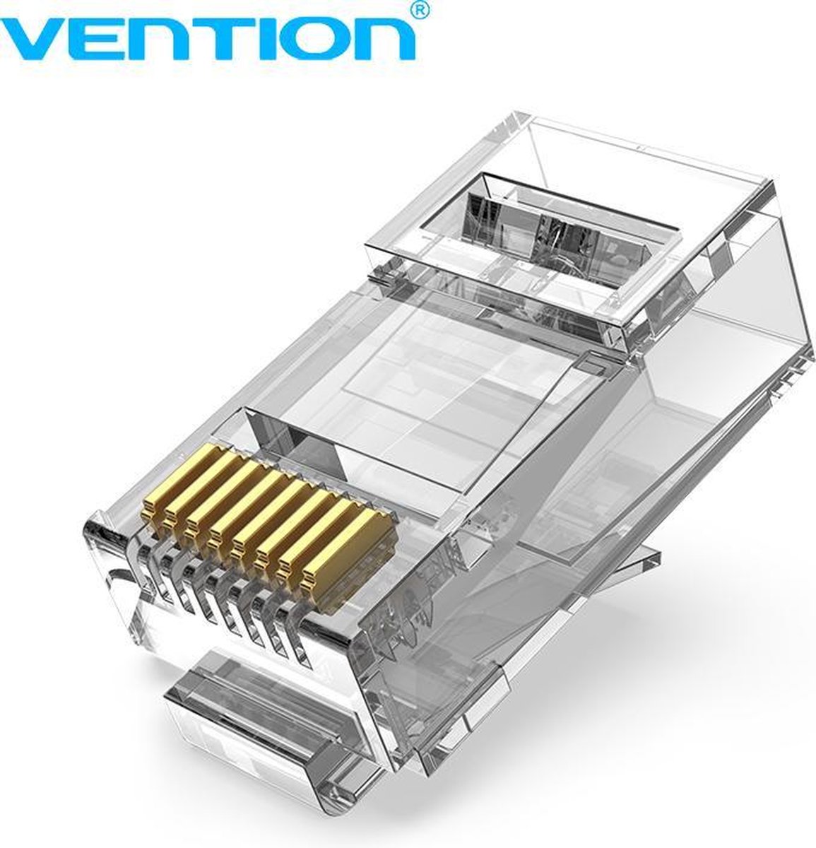Vention RJ45 connectors CAT 6A UTP - 100 stuks | bol.com