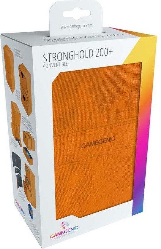 Gamegenic Stronghold 200+ Convertible Orange | bol