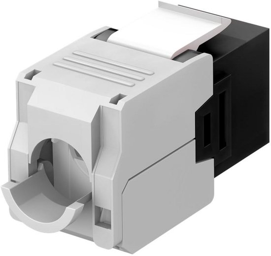 Keystone RJ45 Module CAT 6A UTP Zelfkrimpverbinding TIA 568A/B | bol