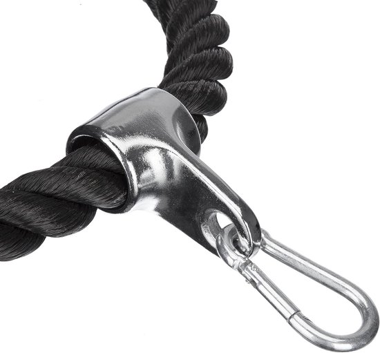 Tricep Push Pull Down Rope voor Multi Gym - Heavy Duty Kabelbevestiging ...