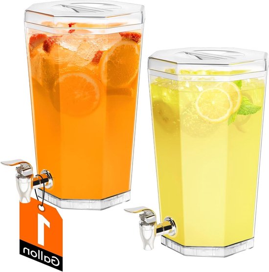 Provento - Kunststof Drankdispenser met Tapkraan voor Kombucha ...