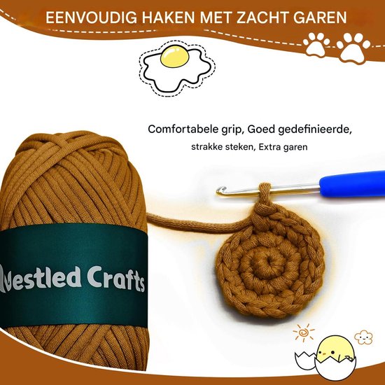 Haakset - Haakpakket - Stap-Voor-Zachte Garens Voor Amigurumi - 1 Stuk ...