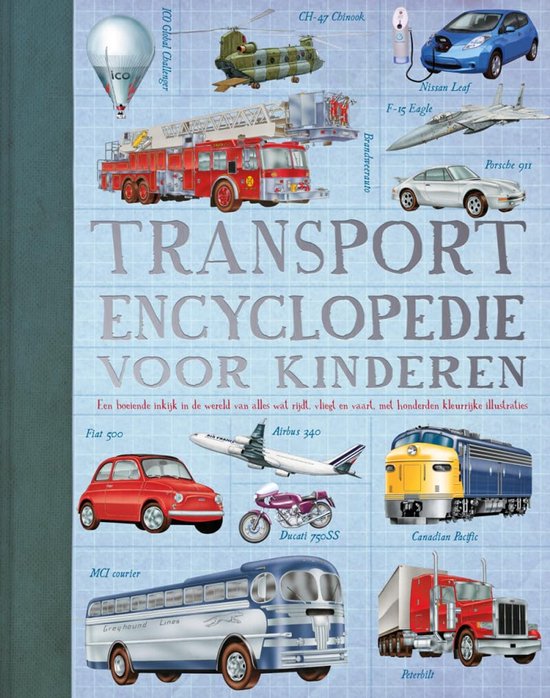 Transport Encyclopedie - Voertuigen Boek - Voor Kinderen Leren - Meer ...