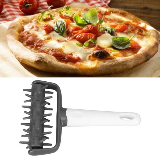 Pizzadeeg Perforator Roller - Deeg Gatenmaker voor Pizza, Gebak en meer ...