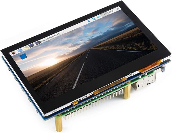 4.3 inch HDMI Touchscreen Monitor 800x480 IPS Display voor Raspberry Pi ...