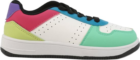 Girls Colorblock Sneakers Model Kids - White | bol