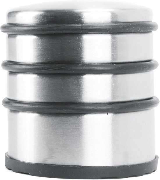 Roestvrijstalen deurstopper 85 x 8 cm (b x h) - ca. 12 kg - voor zware ...