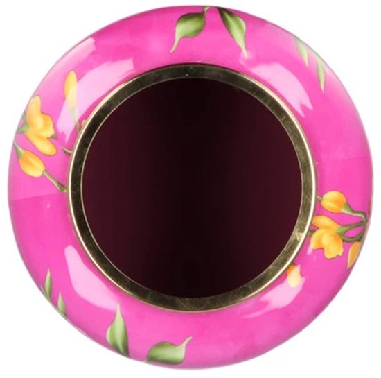 DK Design Vaas Flower Bouquet - fuchsia roze - metaal - 33 x 32 x 40 cm ...