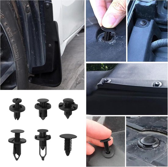 Allecto Plus - Auto Trim Clips Set van 200 stuks - Diverse auto clips ...