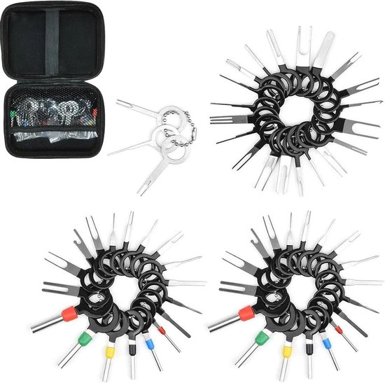 Auto Terminals Removal Tool Set - Terminal Demontage Kit - Rond Platte ...