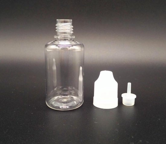 50x 10ml Lege Plastic Knijpflessen met Schroefdop - Bewaar Containers | bol