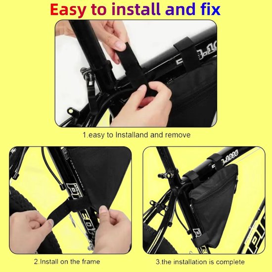 Triangular Bicycle Bag - Waterproof - Triangular Frame Bag voor ...