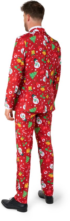 Suitmeister Christmas Red Icons - Light Up - Heren Pak - Kerst - Rood ...