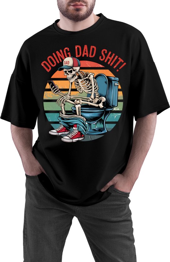 Doing Dad Shit- Strijkapplicatie – DTF Iron-on Patch – Opstrijkbaar ...