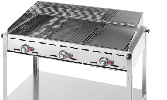 HENDI Green Fire barbecue – 3 branders – 17,4 kW – verbeterde ...