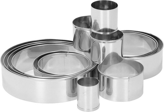 Moule à gâteau rond avec Ring à mousse, accessoire pour gâteaux, pains ...