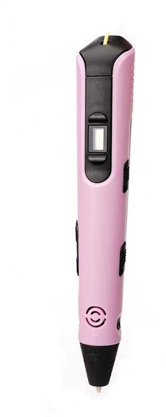 3D-pen voor kind - Geruisloze 4D-printpen - Lage temperatuur - Roze | bol