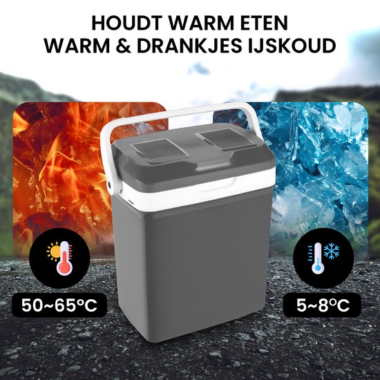 Outbee Koelbox - Koelbox elektrisch 12v 230 volt - Koelbox auto - 21L ...