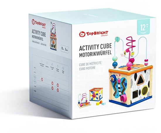 Topbright Houten Activiteitenkubus TB-121093 | bol