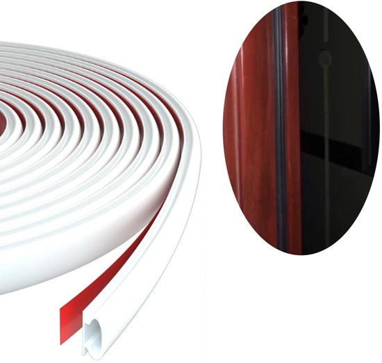 D-vormige deurrubbers - Dorpelafdichting - Deurweerstrip - Rubberen ...