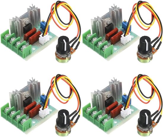 AC Motor Speed Controller 2000W met Module, 110-220V 25A | bol