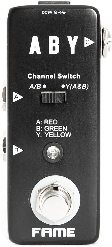 Fame Mini ABY - A/B/Y Box gitaareffect | bol