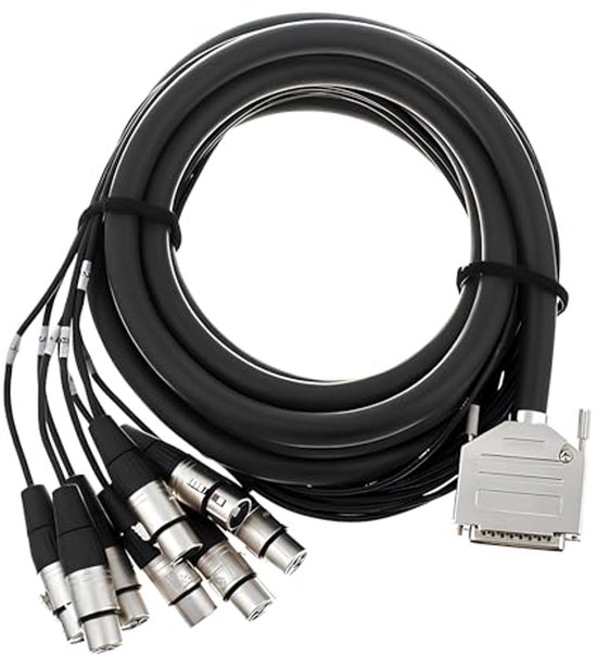 Cordial Economy Multicore D-Sub/XLRm 8-fach, Rean Stecker, 5m - Analoge ...