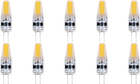 SPL G4 LED Lamp 1.5W Dimbaar - Warm Wit - 160lm - T10 - 10 Stuks | bol