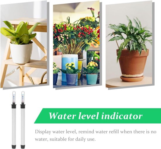 Allecto Plus - Plantenwaterindicator 2 stuks met waterniveau ...