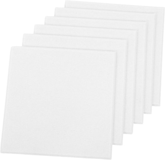 Allecto Plus - Zelfklevend vilten berichtenbord voor foto's - Set van 6 ...