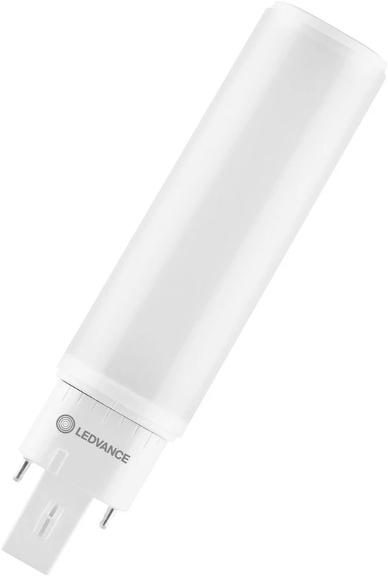 Ledvance - LED Dulux-D LED 7W - 830 Warm Wit | Vervangt 18W | bol