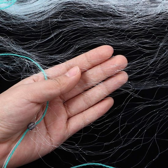 Visnet - 50 meter lengte, 15 meter hoogte, 3 lagen - Vissen Accessoires ...