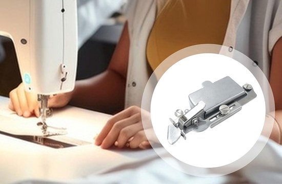 Magische Naad Gids voor Naaimachine - Verstelbaar Meetapparaat, Anti-Krul -... | bol