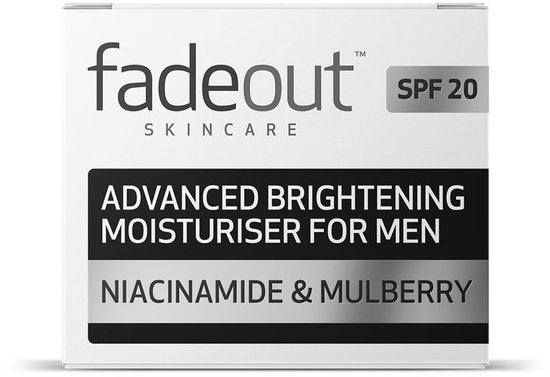 Fade Out Advanced Verhelderende Herencrème SPF20 (50 ml) | bol