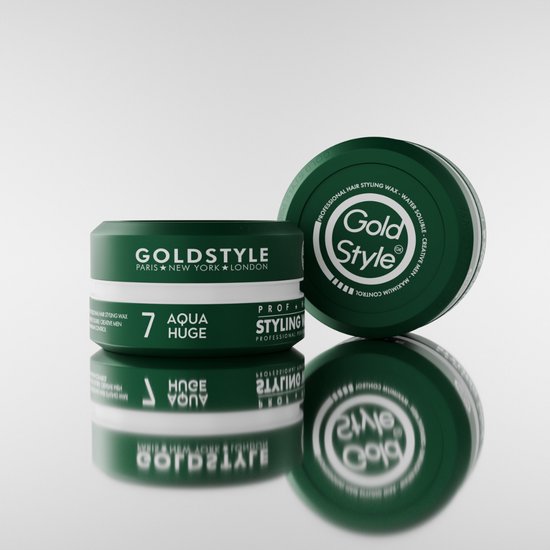 GOLD STYLE Haar Wax Mannen - Gold Style Hair Wax 07 3 Stuks - Aqua huge ...