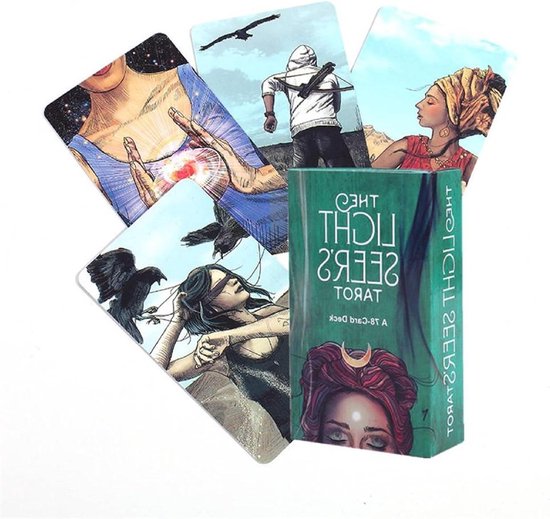 Allecto Plus - Tarotkaarten voor beginners, holografische tarotdeck voor waarzeggerij... | bol