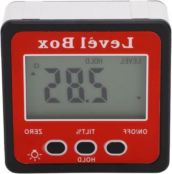 JGS Premium - Magnetische digitale protractor hoekmeter met ...