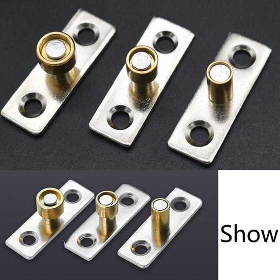 JGS Premium - 4-delige Schuifdeur Geleider - 12mm Diameter - Stopper ...