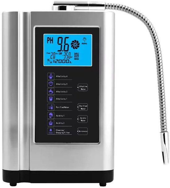Waterionisator – Waterfilter – Waterzuiveraar – Alkalisch Water – Zuur ...