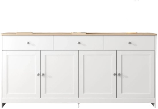 Buffetkast – Dressoir – Opbergkast – Keukenkast – Eetkamerkast – 160 Cm ...
