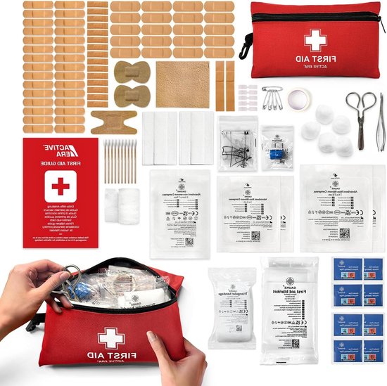 Premium EHBO koffer - 120-delige EHBO kit - Eerste hulp uitrusting incl ...