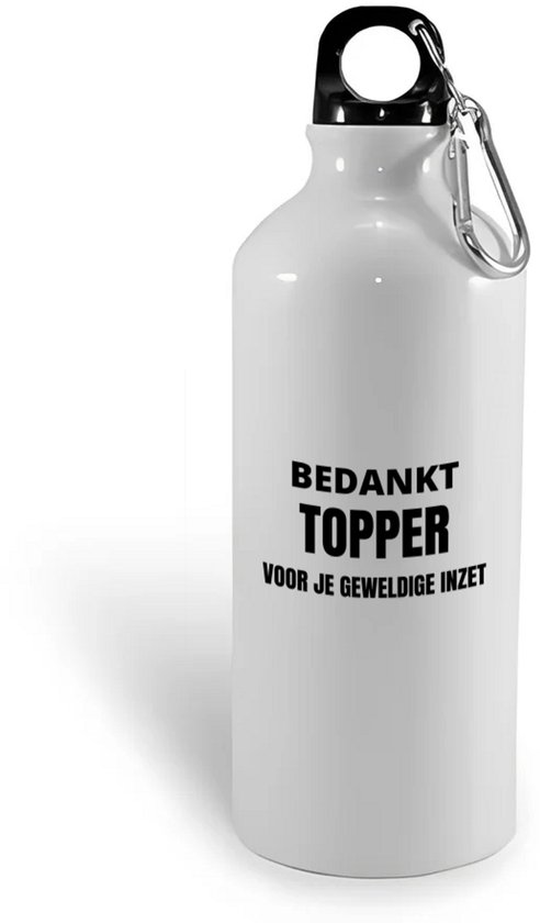 Hacebo® - Bedankt topper voor je geweldige inzet waterfles - Collega ...