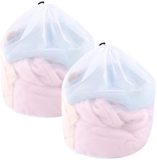 Wasnet voor wasmachine - herbruikbaar - 2 stuks - 40 x 30 cm | bol